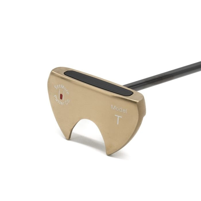 Model T Bronze Straight Golf Putter | SeeMore Putters