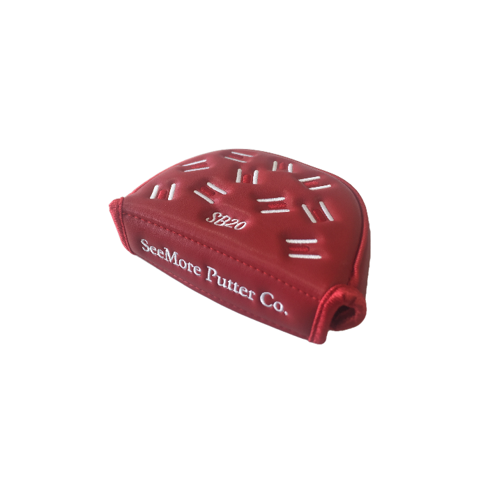 Red with Floating RST RH SB Mallet | SeeMore Putters