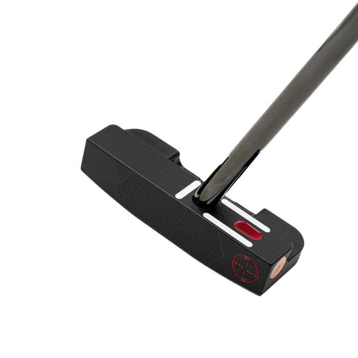 Mini Giant Deep Flange Black Golf Putter | SeeMore Putters